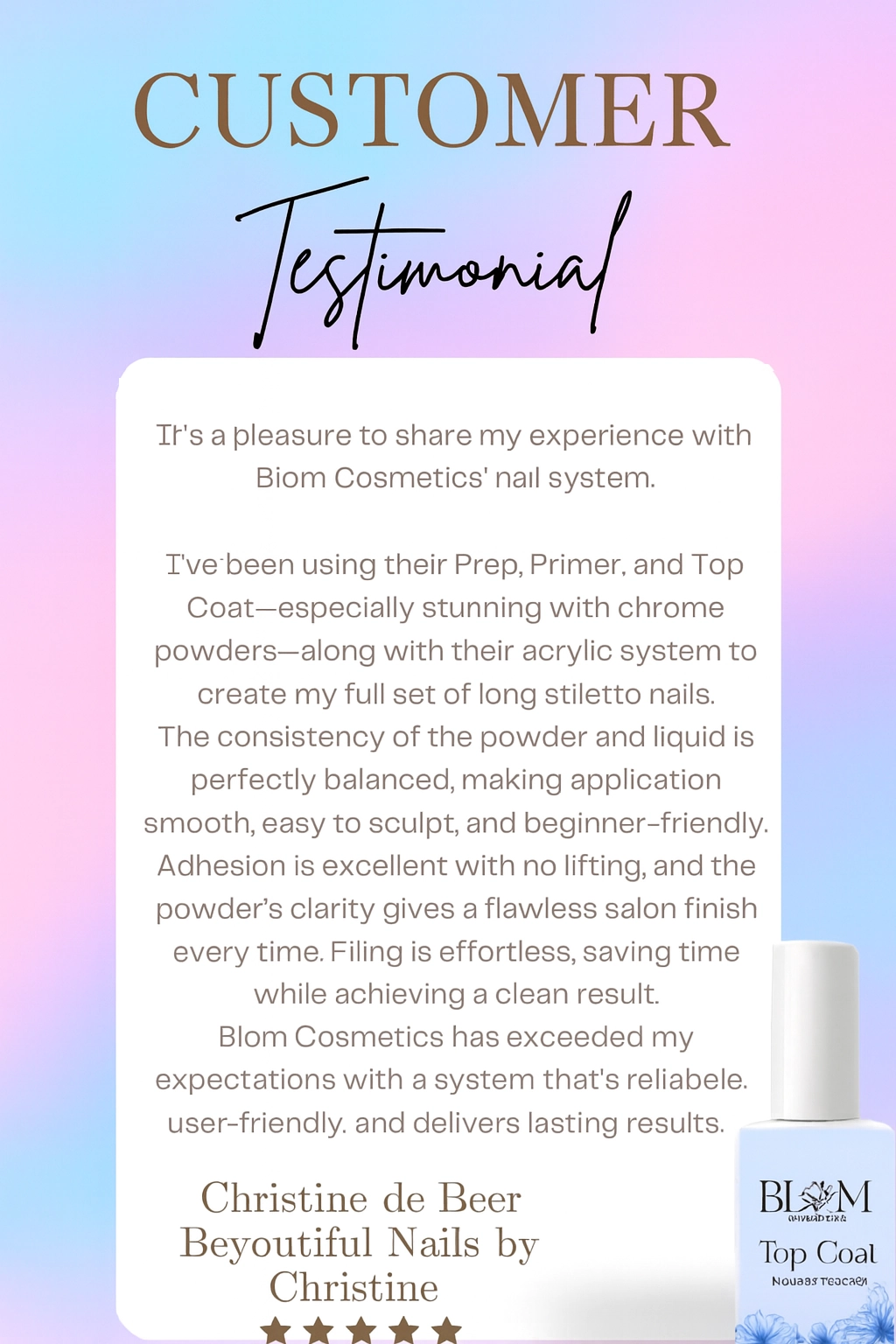 BLOM Cosmetics - Premium Nail Care Products & Professional Training South Africa